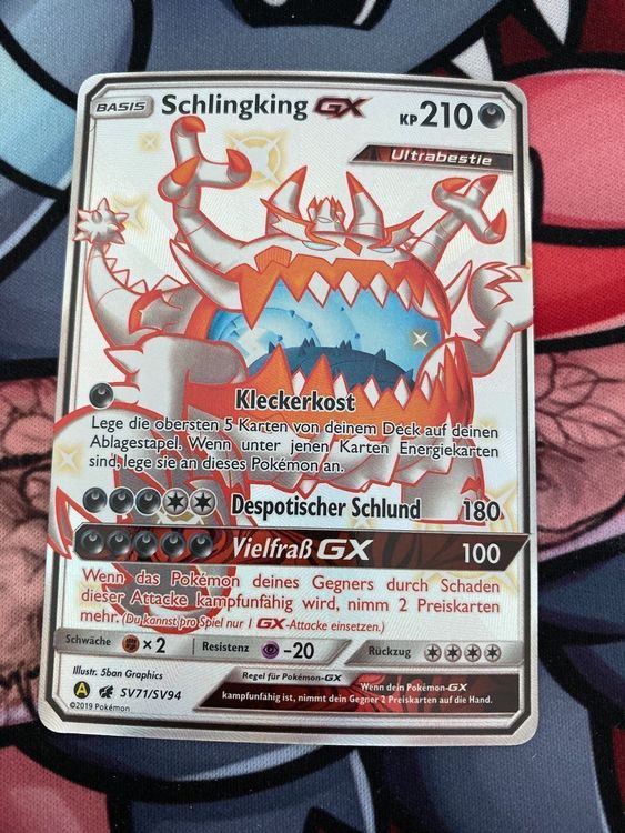 Pokemonkarte Schlingking GX Shiny | Kaufen auf Ricardo