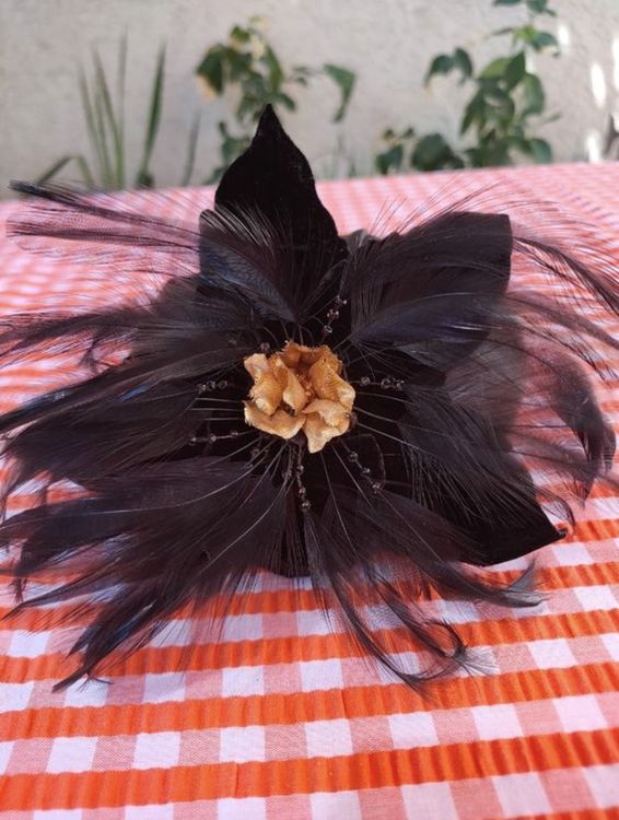 chapeau ancien / bibi plume (D'occasion) à Genthod pour CHF 40 – avec ...