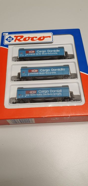 Roco 24009 Wagen Set "´Cargo Domizil´ " Schiebewandwagen OVP (Neu ...