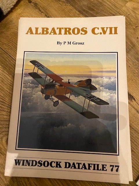BUCH ENG ALBATROS C.VII WWI WINDSOCK DATAFILE 77 | Kaufen auf Ricardo