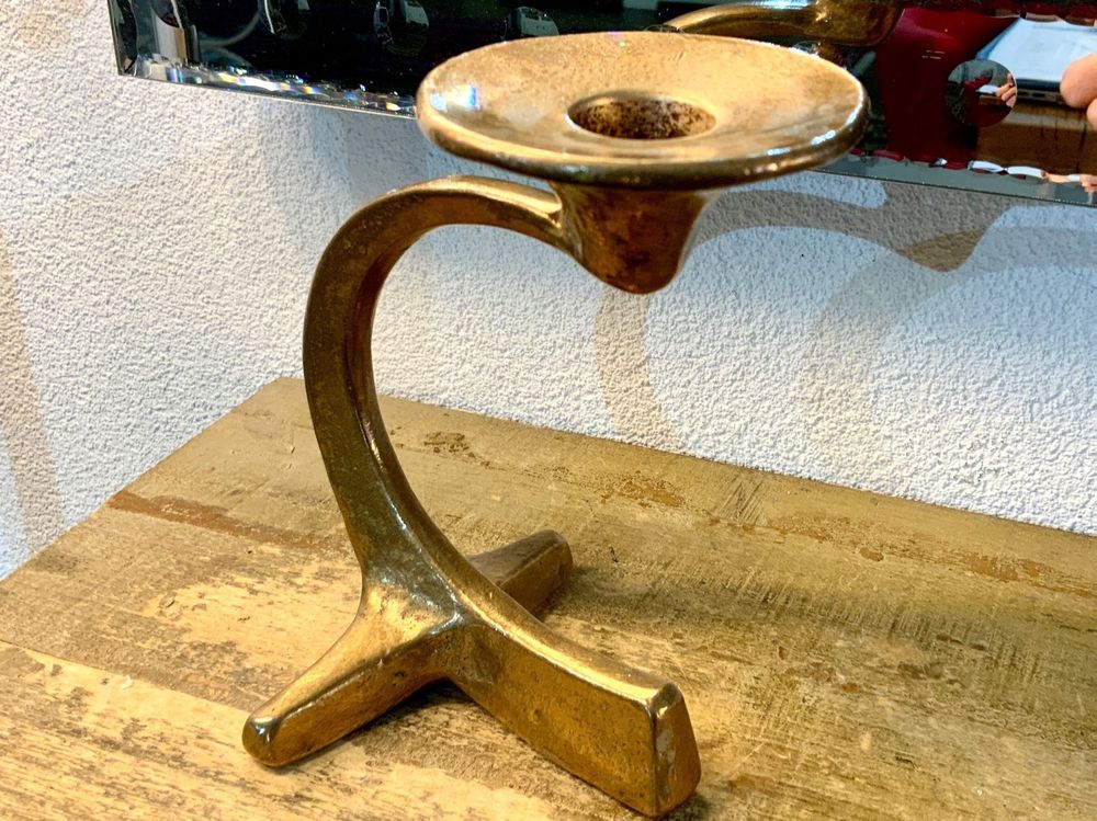 VINTAGE KERZENHALTER BRONZE BRUTALIST (Gebraucht) in Biglen für CHF 31 – mit Lieferung auf ...