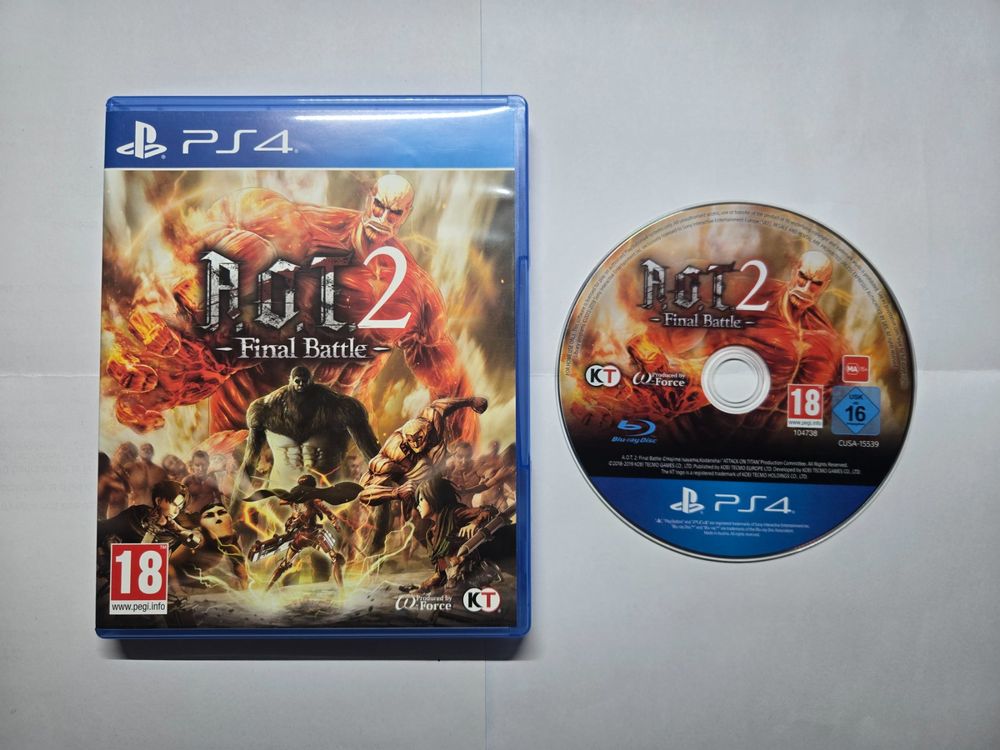 Attack on Titan 2 (A.O.T. 2) Final Battle - PS4 (D'occasion) à Neyruz ...