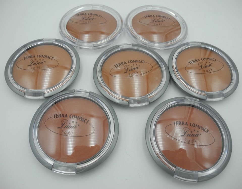 Luna Cosmetics 7 Stk. Terra Compact, Nr. g14 (Neu (gemäss Beschreibung ...