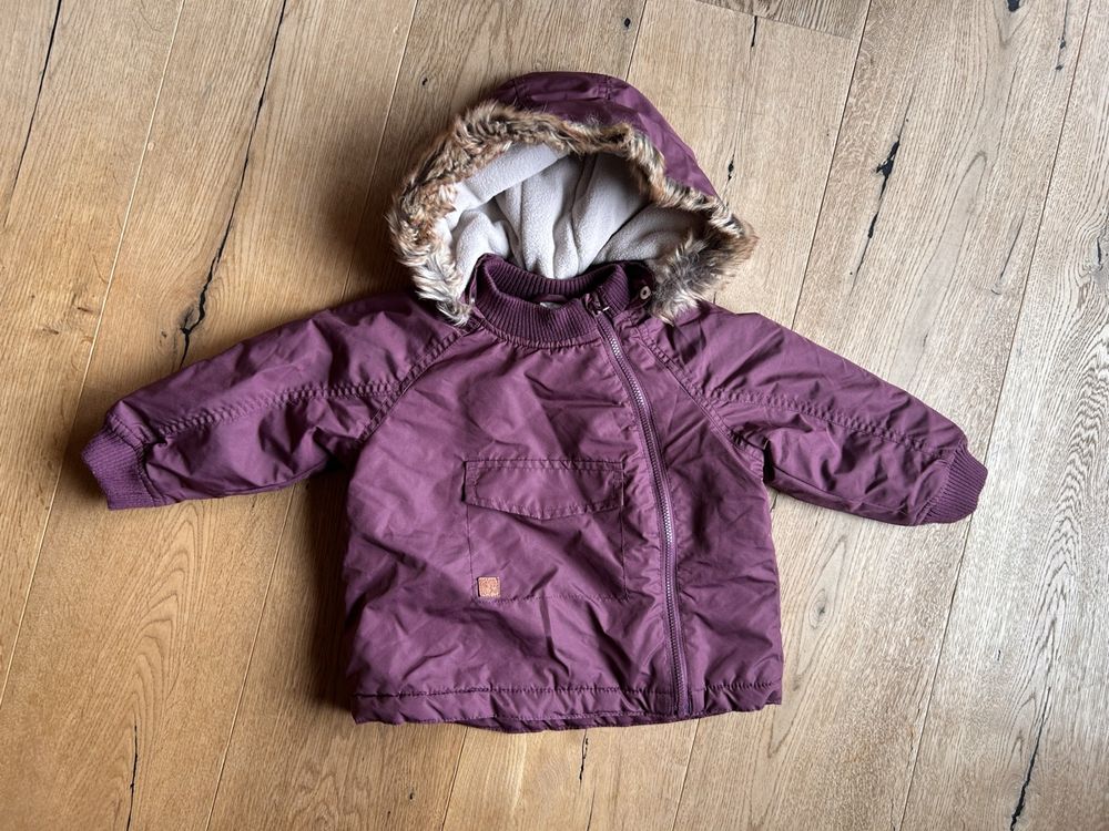 Winterjacke Baby Grösse 80 - Warm gefüttert & Top! (Gebraucht) in ...