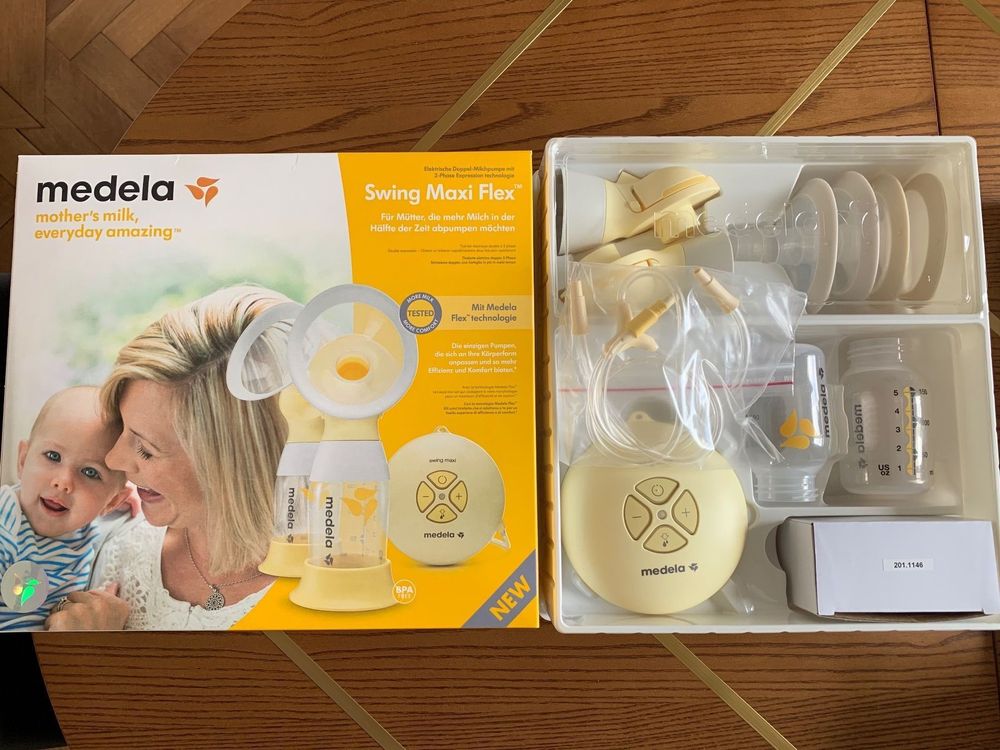 Medela Swing Maxi Flex elektrische Doppelmilchpumpe | Kaufen auf Ricardo