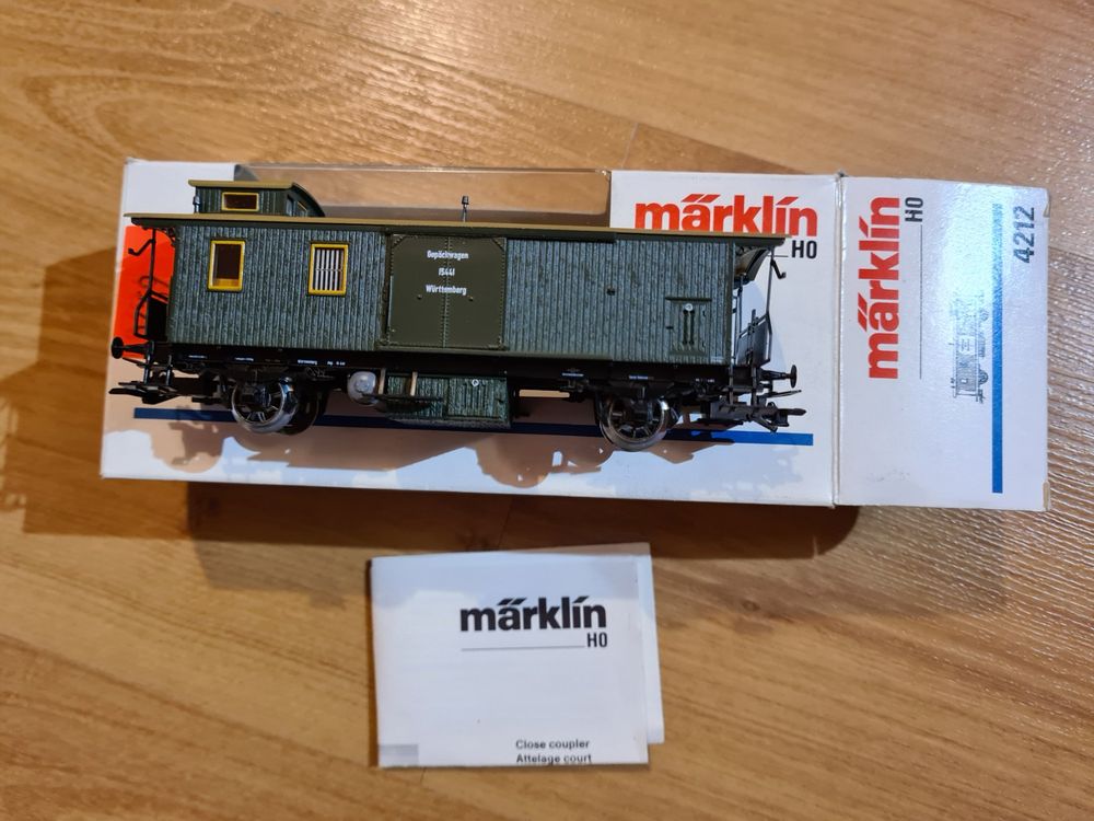 Märklin 4212 Gepäckwagen Württemberg | Acheter sur Ricardo