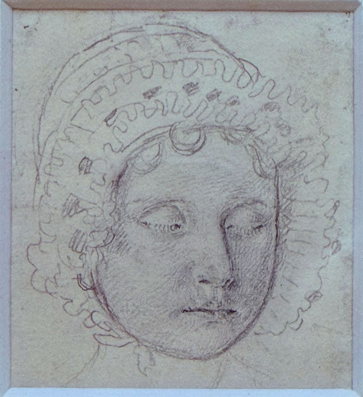 Melchior Paul von Deschwanden 3 Zeichnungen antik Mädchen (Gebraucht ...