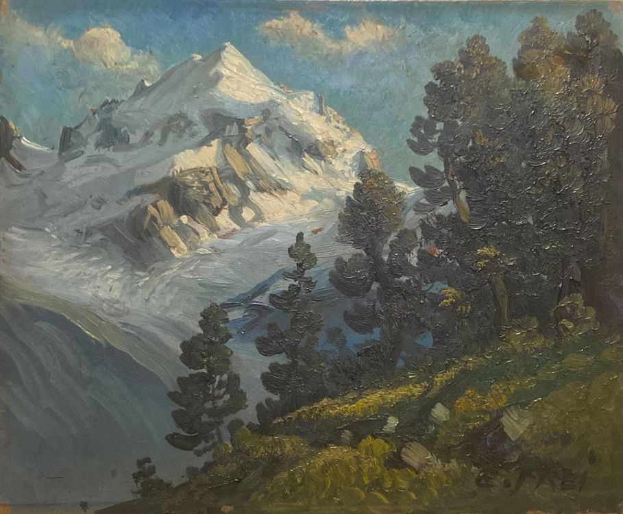 Emil FREI (1882-1955) Berglandschaft Gemälde | Kaufen auf Ricardo