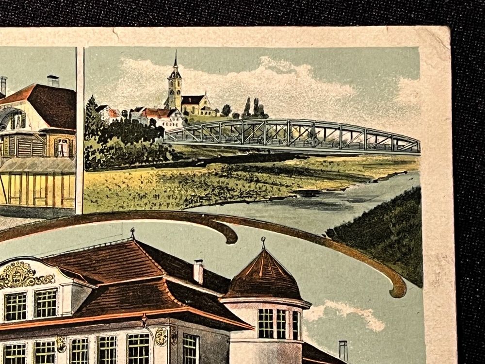 Alte Postkarte Gruss aus Kirchberg | Kaufen auf Ricardo