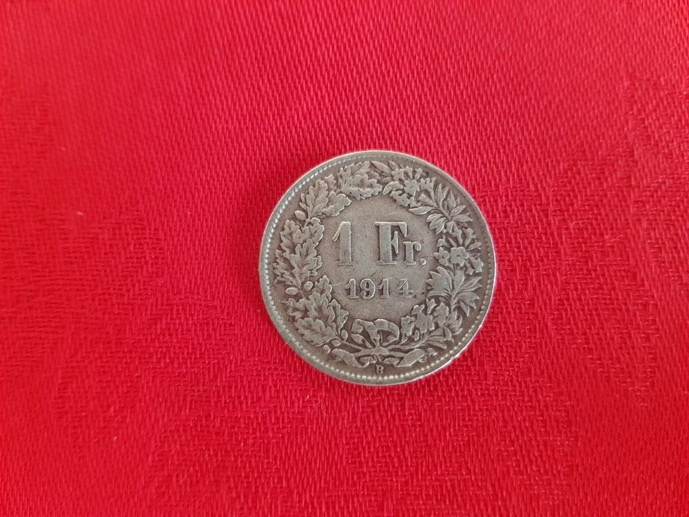 Piece 1fr argent 1914 | Kaufen auf Ricardo