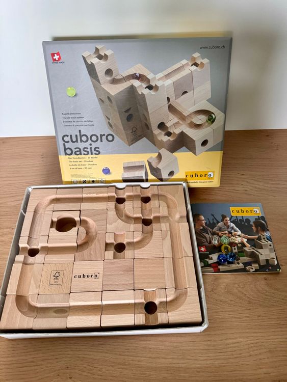 Cuboro Basis, Grundkasten 30 Würfel Kugelbahn - Swiss made (Gebraucht) in Rothrist für CHF 160 ...