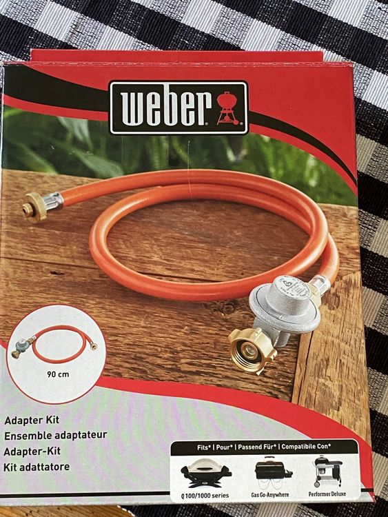 Adapter Kit Gasschlauch Weber Grill (Gebraucht) in für CHF 35 – mit ...