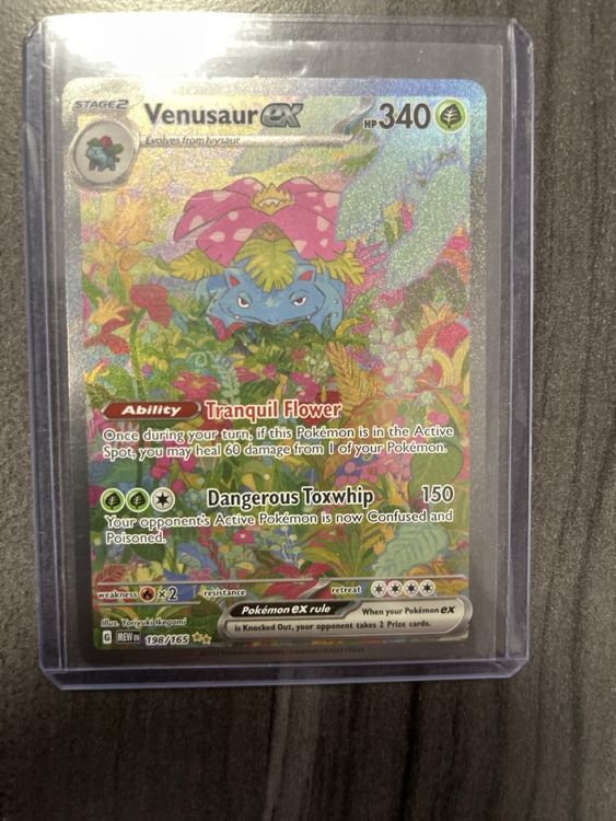 Pokemon 151 Venusaur ex 198/165 EN | Kaufen auf Ricardo