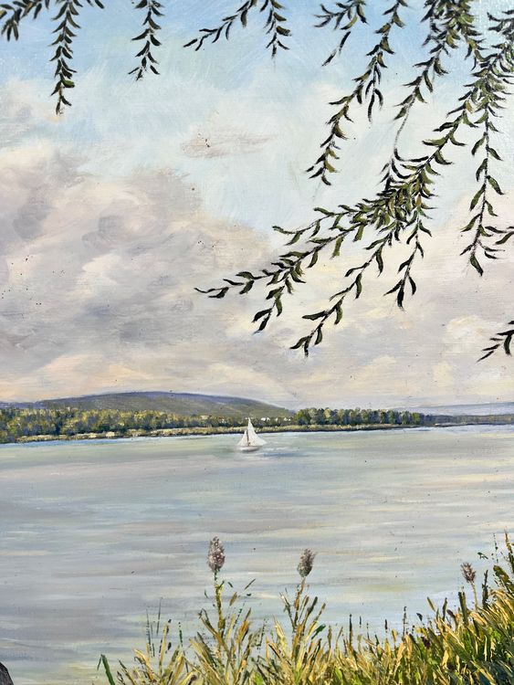 Walter Giger - Seelandschaft Gemälde | Kaufen auf Ricardo