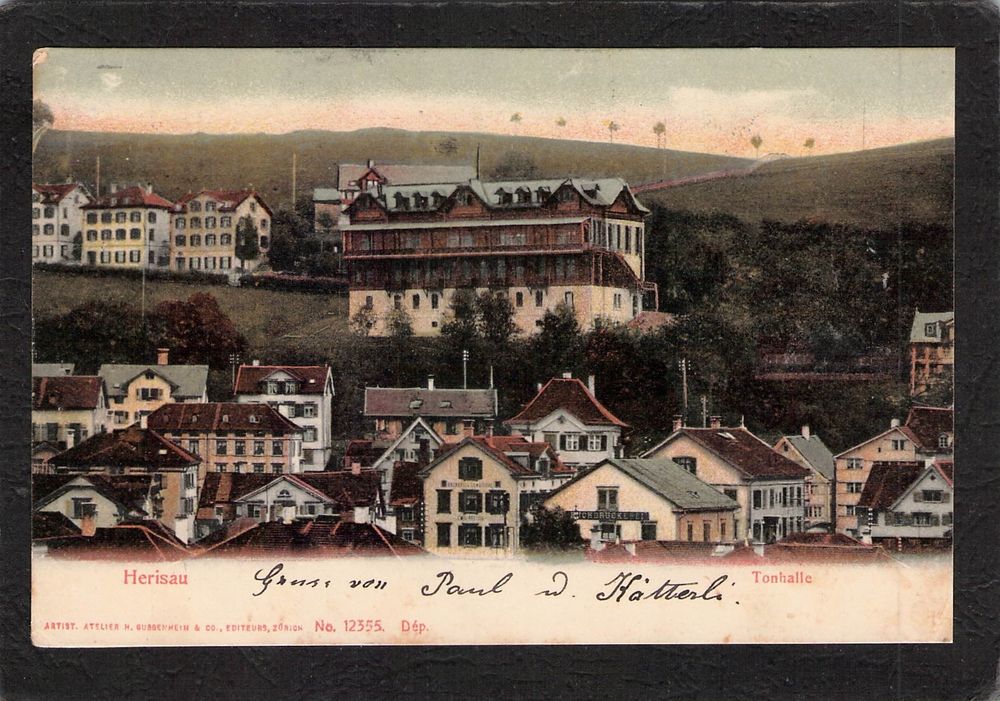 Herisau AR , gel. 1905 (Gebraucht) in Reichenburg für CHF 19 – mit Lieferung auf Ricardo kaufen