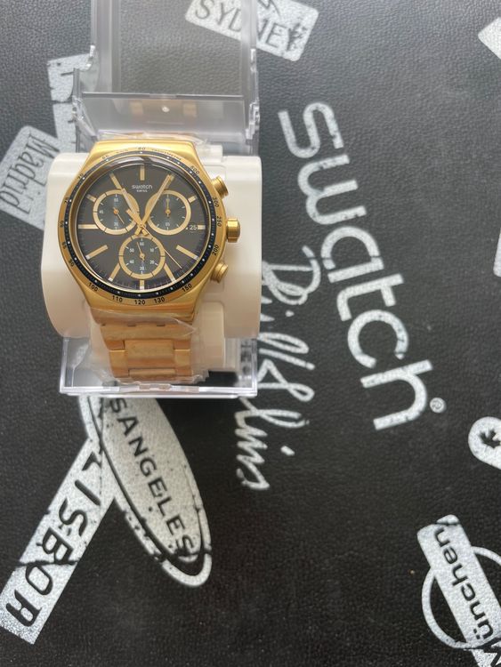 Swatch Irony New Chrono V‘Dome YVG401 (Neu und originalverpackt) in ...