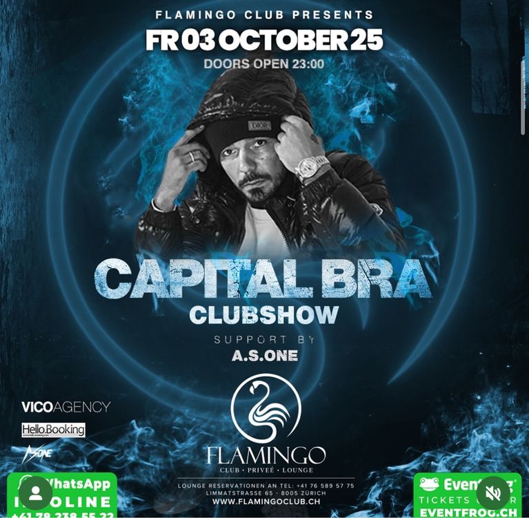 2x Capital Bra - Flamingo Club Zürich (Neu und originalverpackt) in Bern für CHF 45 – nur ...