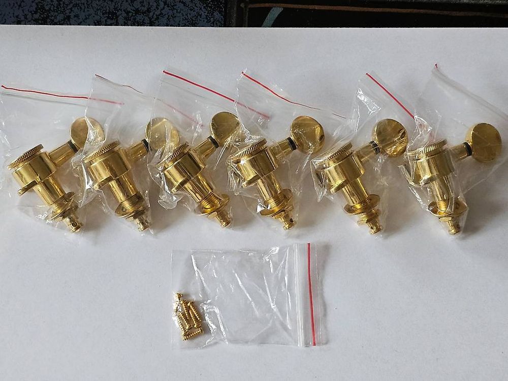 Locking Guitar Tuners 6-in-line Gold - Neuf (D'occasion) à Lausanne ...