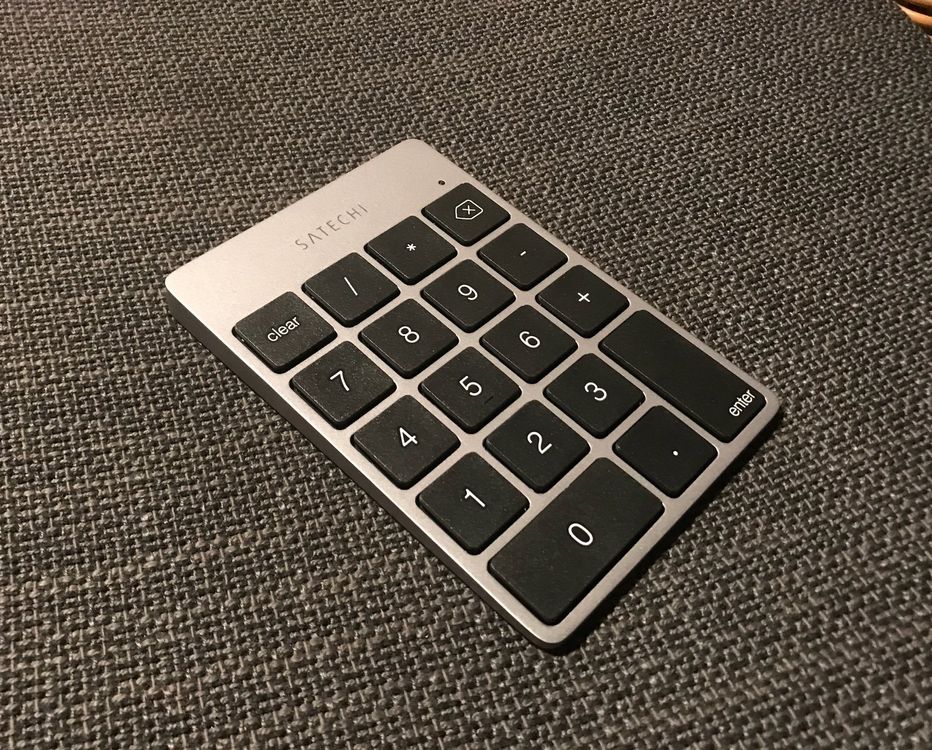 Satechi Slim wireless rechargeable keypad/numpad (Neu (gemäss ...