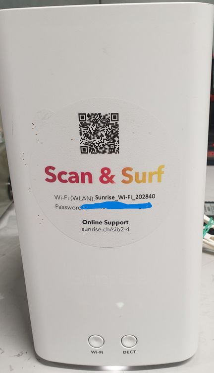 Sunrise Internet Modem mit Wireless und Fiber Anschluss (Gebraucht) in ...