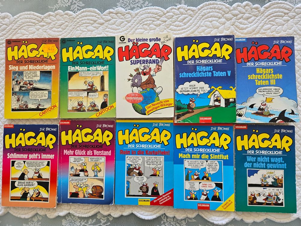 10 Bände Hägar der Schreckliche Comic (Gebraucht) in Gossau ZH für CHF ...