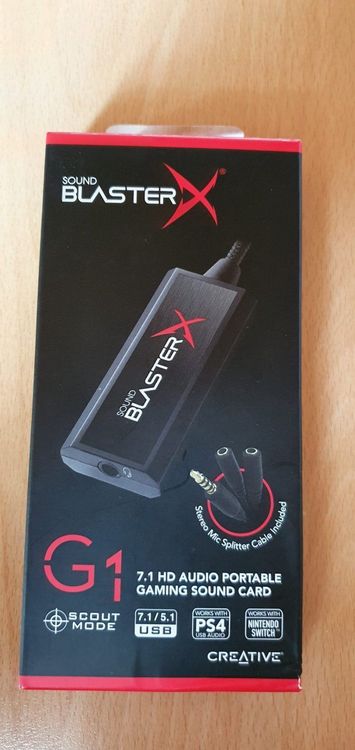Sound Blaster X G1 (Neu (gemäss Beschreibung)) in Haslen für CHF 12 ...
