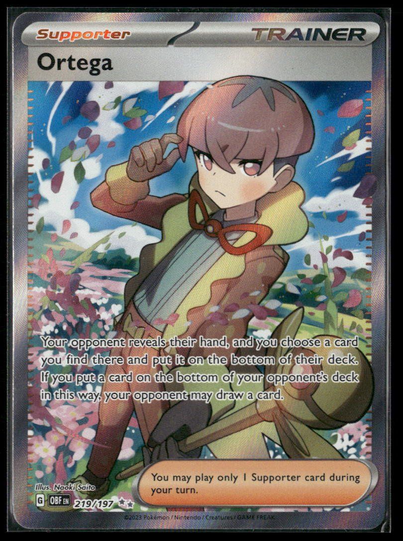 Pokemon - Ortega (OBF 219) °Ultra Rare- EN- (Neu (gemäss Beschreibung ...