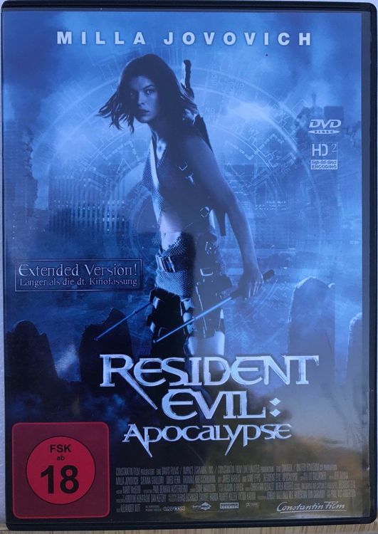 RESIDENT EVIL * APOCALYPSE DVD - EXTENDED VERSION | Kaufen auf Ricardo