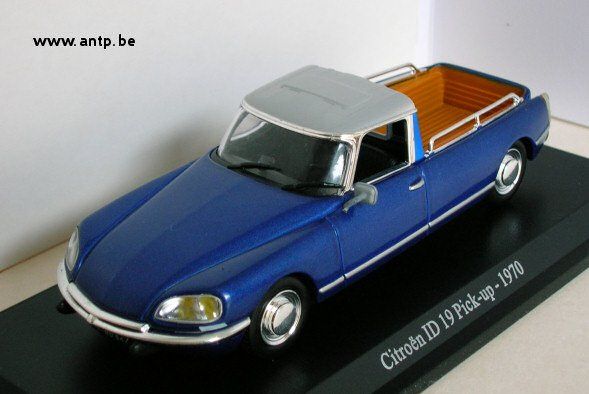 Citroën ID 19 Pick Up 1970 dunkelblau met. / grau 1:43 (Neu und ...