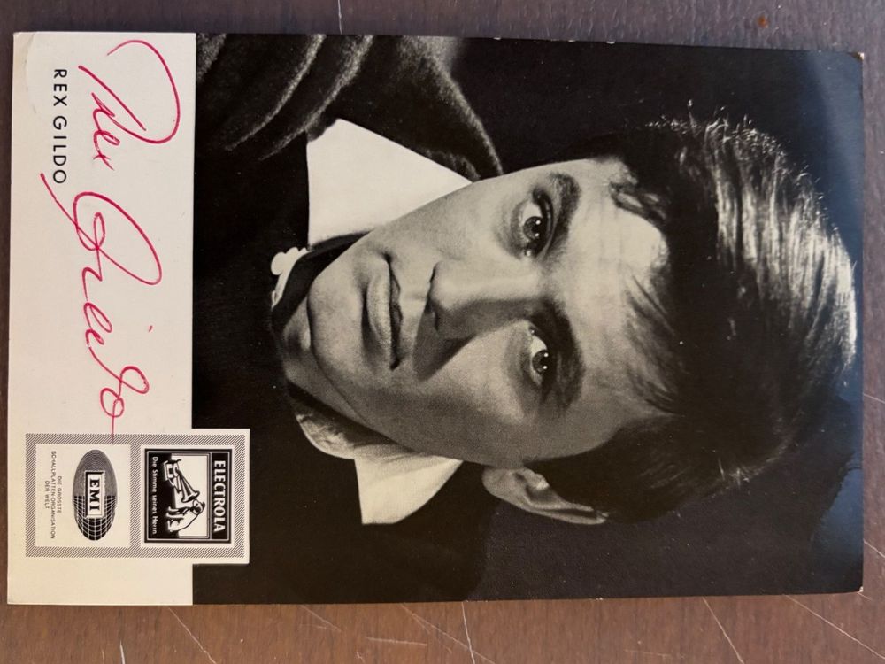Rex Gildo Autogrammkarte signiert (Gebraucht) in Regensdorf für CHF 5 ...