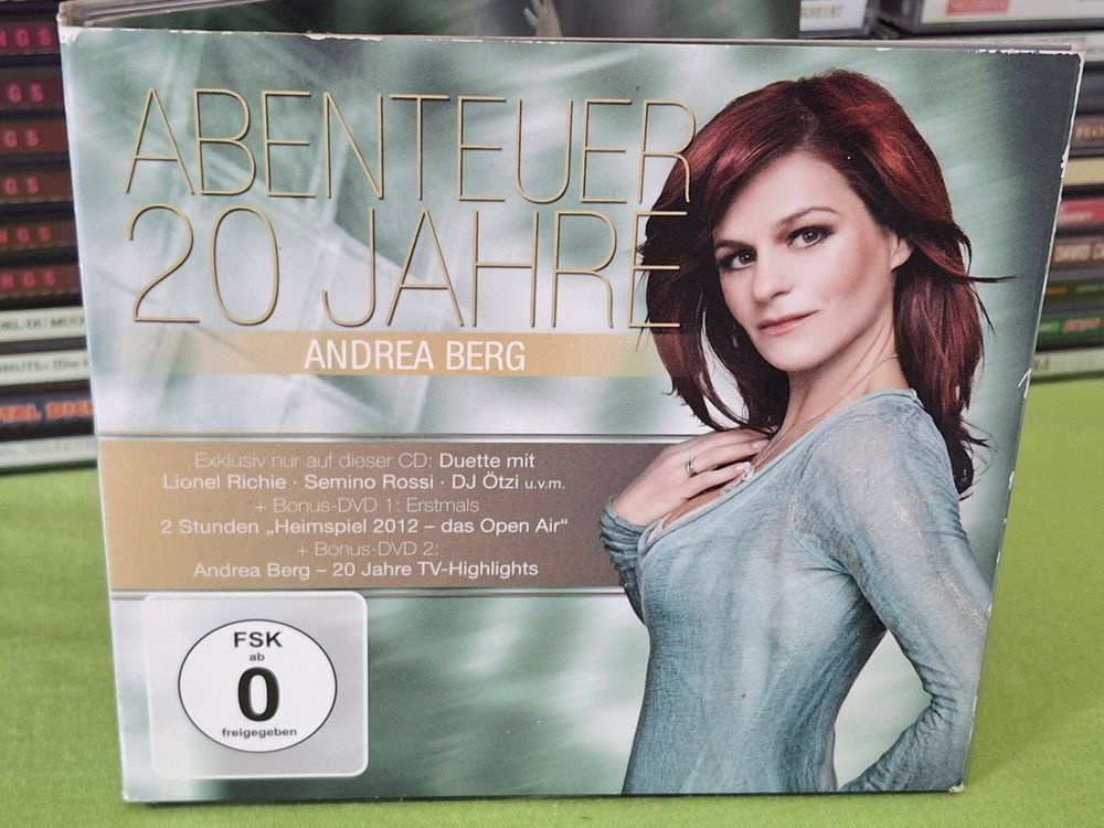1CD & 2 DVD Andrea Berg Abenteuer 20 Jahre | Kaufen auf Ricardo