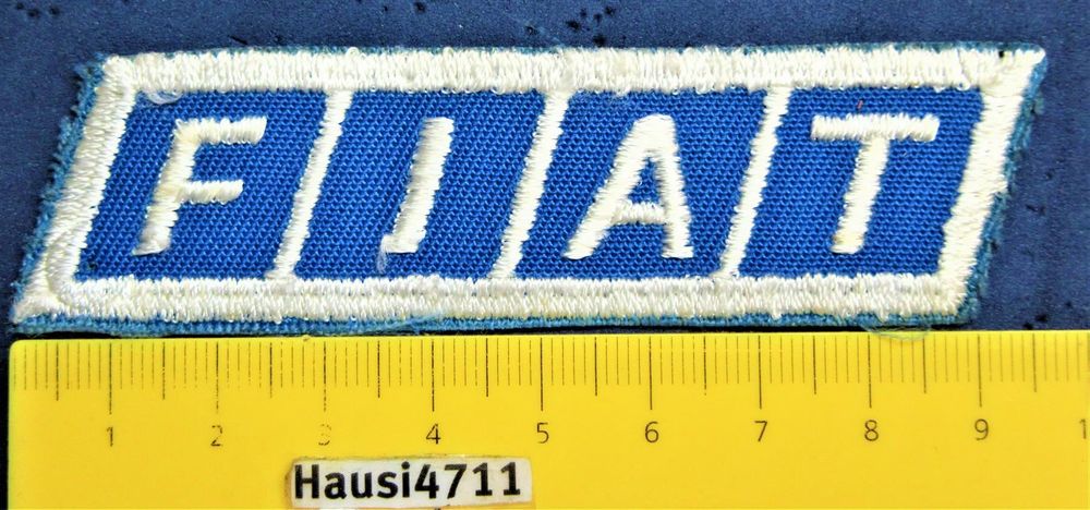 FIAT LOGO Aufnäher PATCH (Neu (gemäss Beschreibung)) in Ettingen für ...