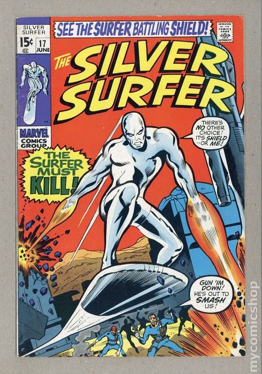 Silver Surfer (1968 1st Series) #17 VG+ 4.5 (Gebraucht) in Boudry für ...