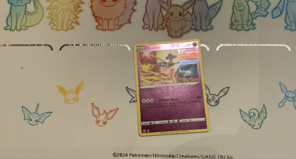 Pokemon Karte Deoxys fusion strike single strike rapid strik | Kaufen ...