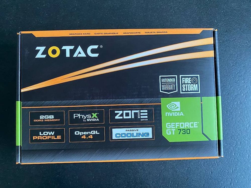 ZOTAC Gaming NVIDIA geforce GT 730 2GB ++originalverpackt++ (Neu und ...