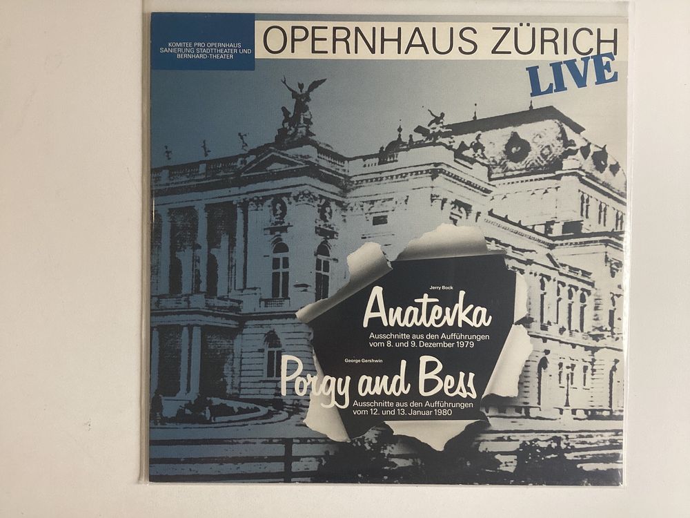 Jerry Bock & Gershwin LP - Anatevka / Porgy And Bess (Gebraucht) in ...