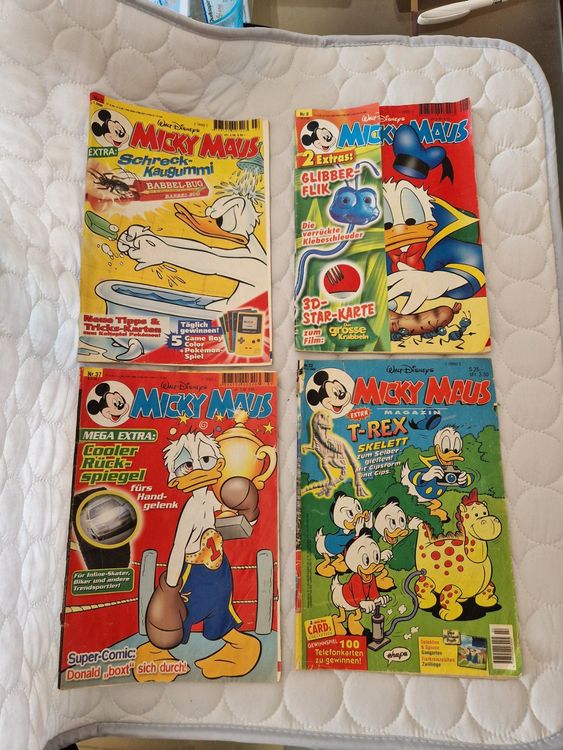 11 Micky Maus Hefte Sammlung, diverse Jahrgänge. (Gebraucht) in Thun ...