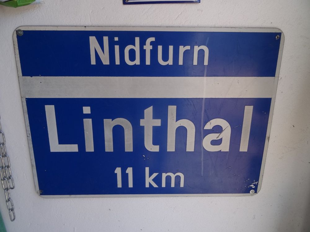 Ortstafel Linthal | Kaufen auf Ricardo