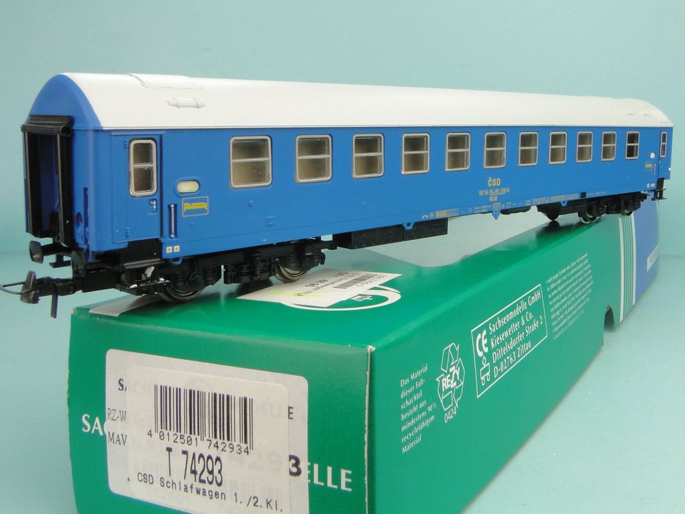 Sachsen Modelle 74293 CSD SChlafwagen (Gebraucht) in Bülach für CHF 35 ...