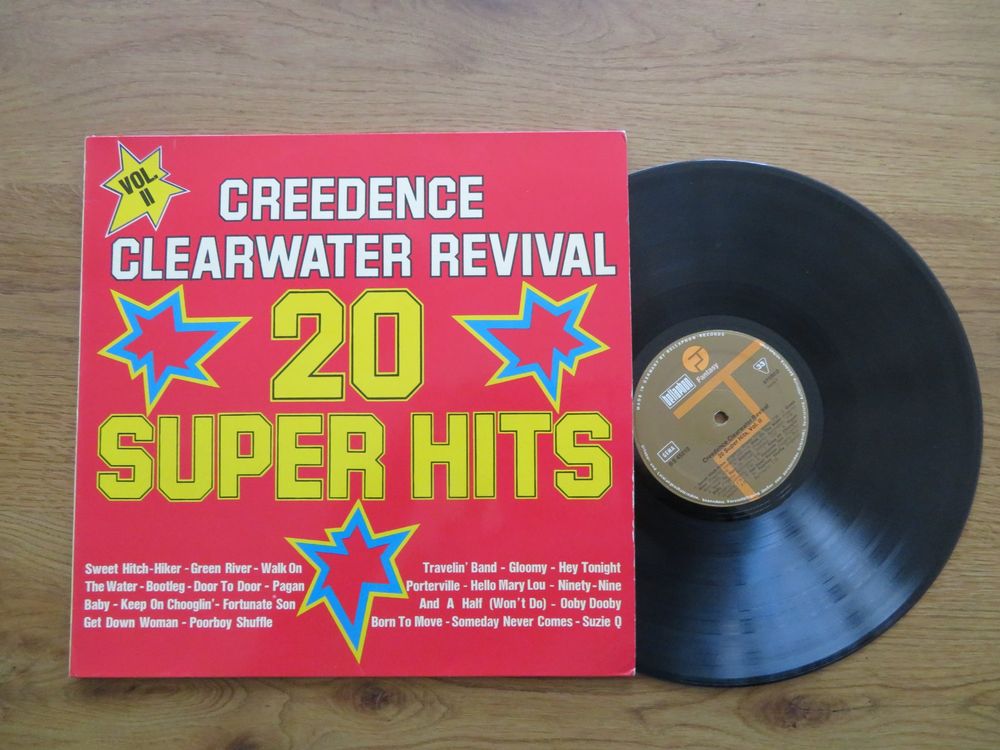 CREEDENCE CLEARWATER REVIVAL LP 20 SUPER HITS VOL 2 | Kaufen auf Ricardo