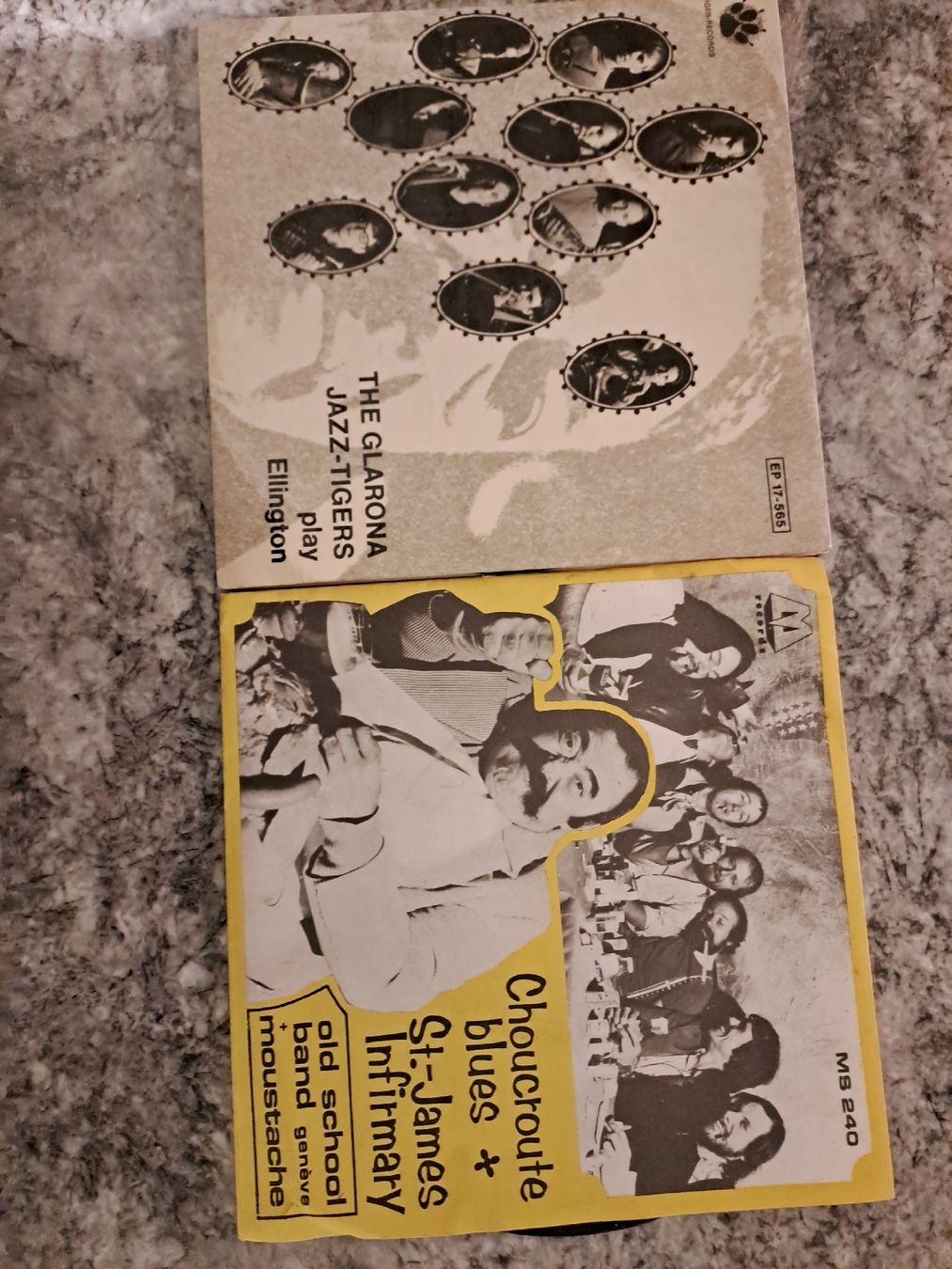 🇨🇭 2 Jazz-Singles THE GLARONA JAZZ TIGERS/OLD SCHOOL BAND (Gebraucht ...