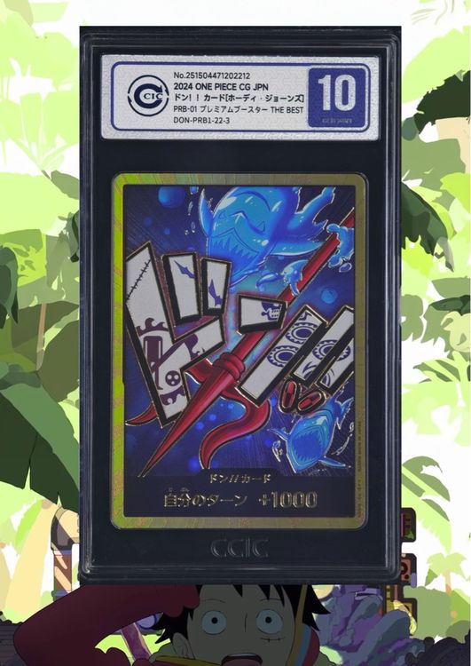 Hody Jones Gold DON (PRB-01) One Piece Japanese CCIC 10 GM (Gebraucht ...