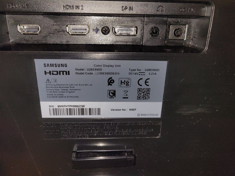 Samsung U28E590D 4K UHD Monitor - Top Zustand! (Gebraucht) in Wattwil ...