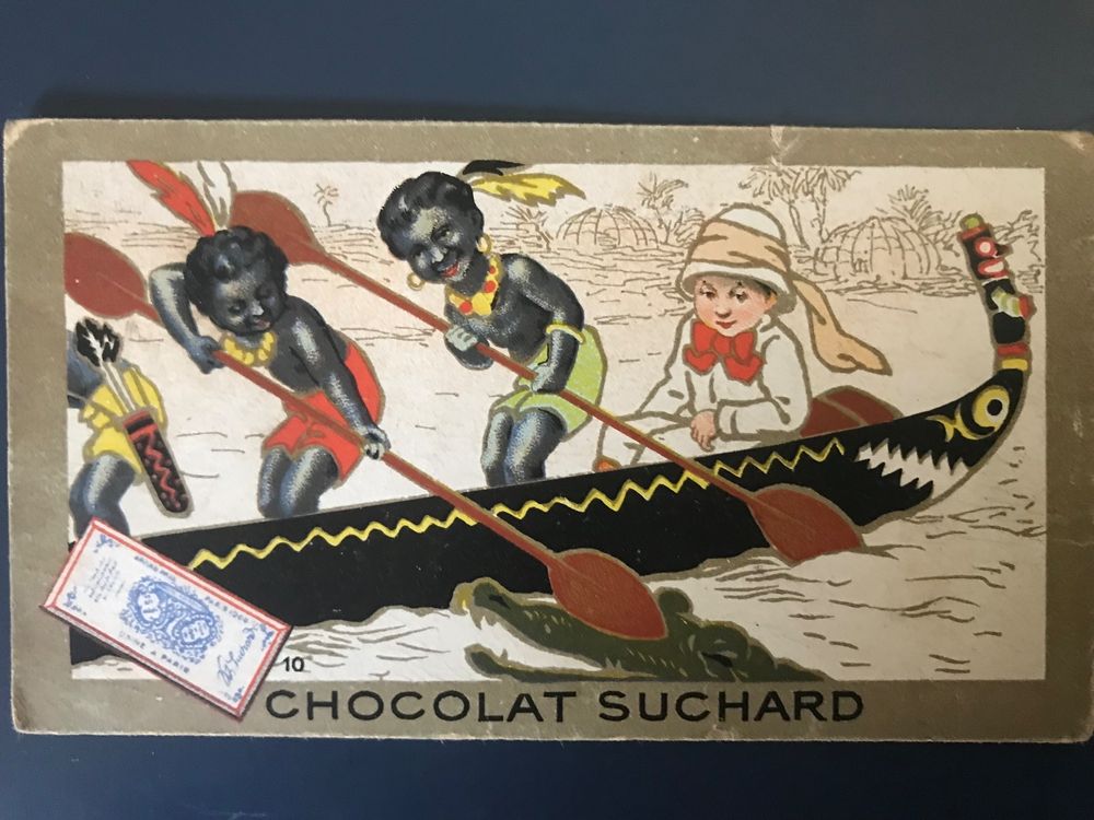 Chocolat Suchard (Velma) - Lot de 5 chromos publicité 1900 (Gebraucht ...