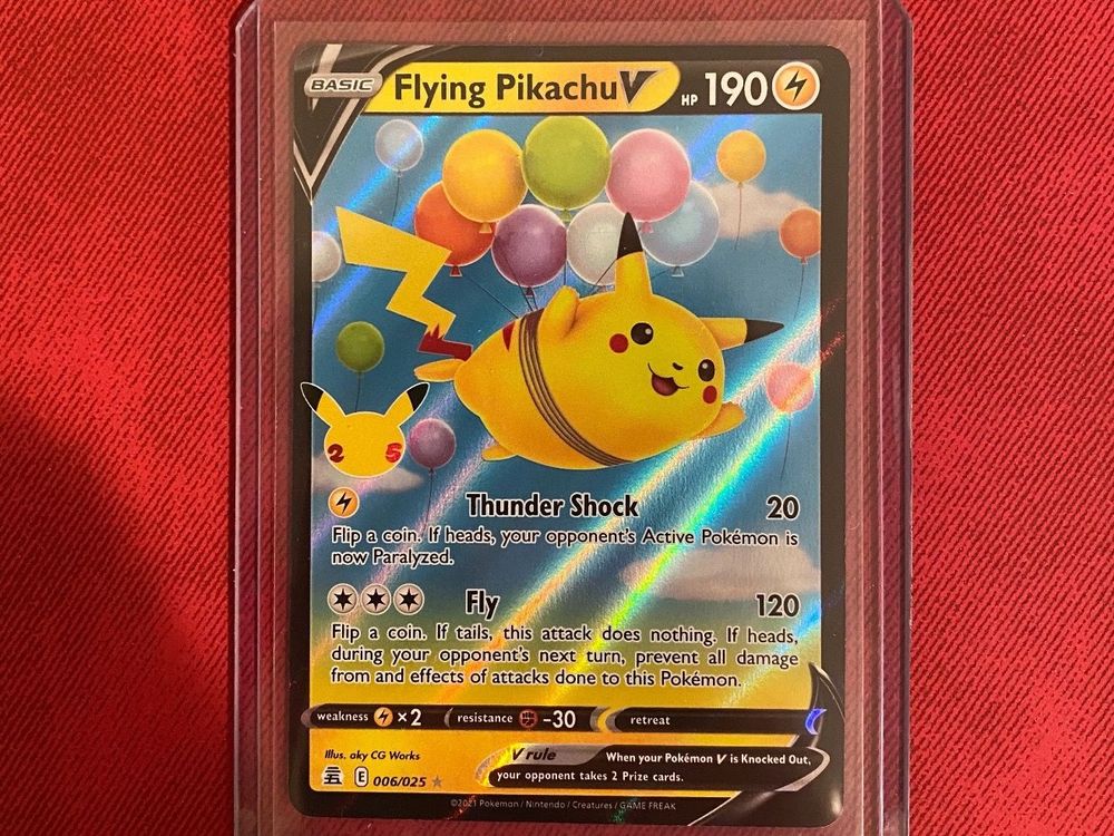 Pokemon Flying Pikachu V EN | Kaufen auf Ricardo