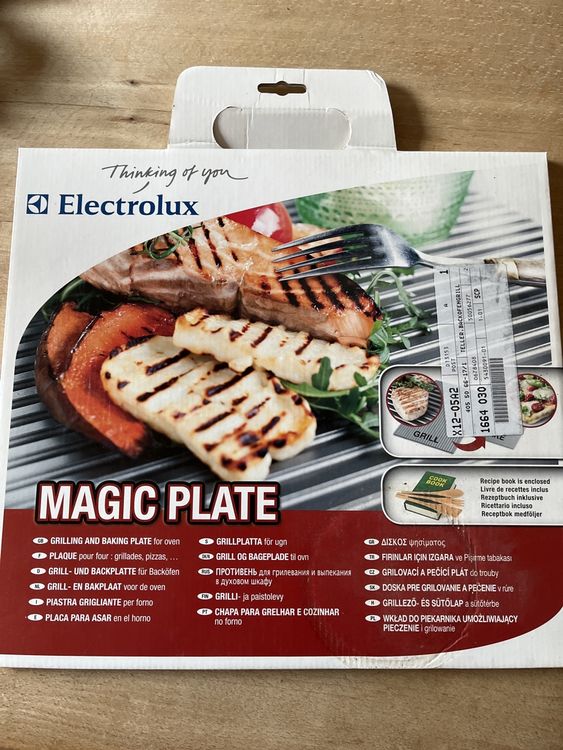 Neu:magic plate Electrolux, Grill und Backplatte (Neu und ...