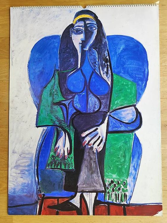 13 Pablo Picasso Kunstdrucke XXL aus Kalender Bild (Gebraucht) in ...