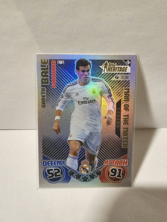 Match Attax Extra MotM Legend Gareth Bale Heritage | Kaufen auf Ricardo