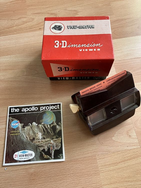 Viewmaster viewer + Apollo project set. (Gebraucht) in Zürich für CHF ...