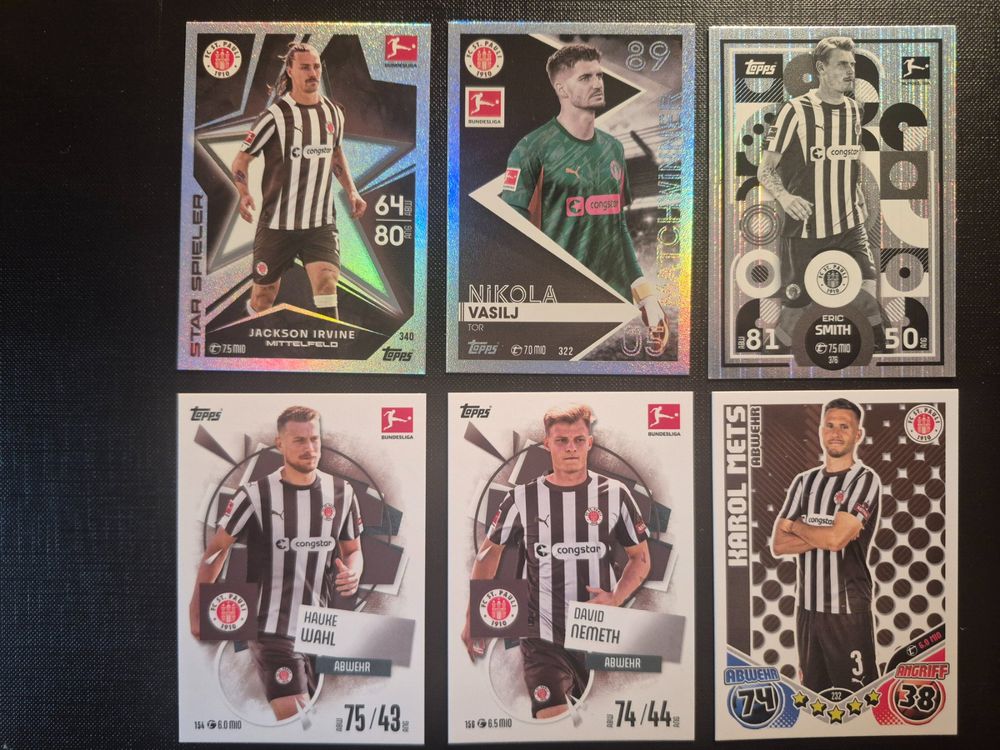 FC St. Pauli 1910 Topps Match Attax 2025/26 (Gebraucht) in Treiten für ...